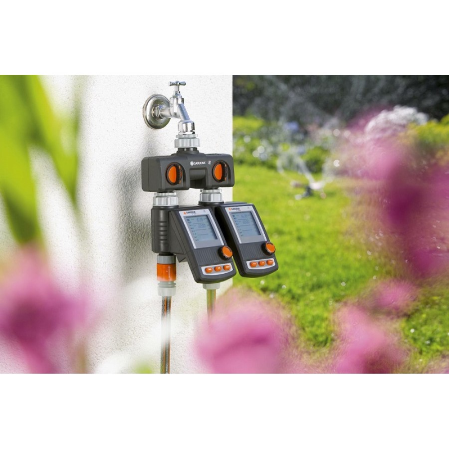 Διανομέας Ποτίσματος GARDENA με Συνδέσμους και Διακόπτη